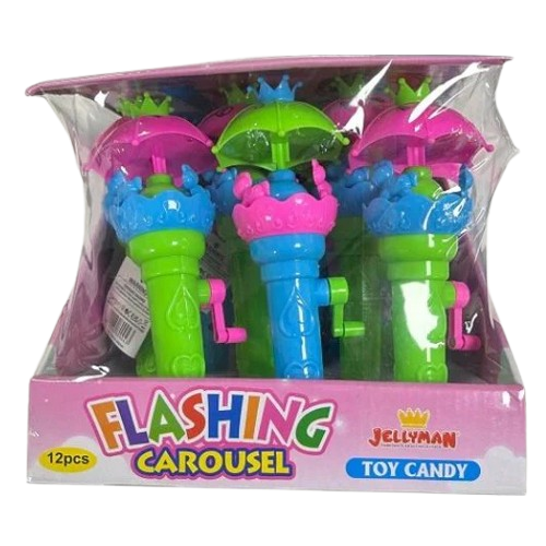 Flashing Carousel Toy Candy – Big Bulk Buys